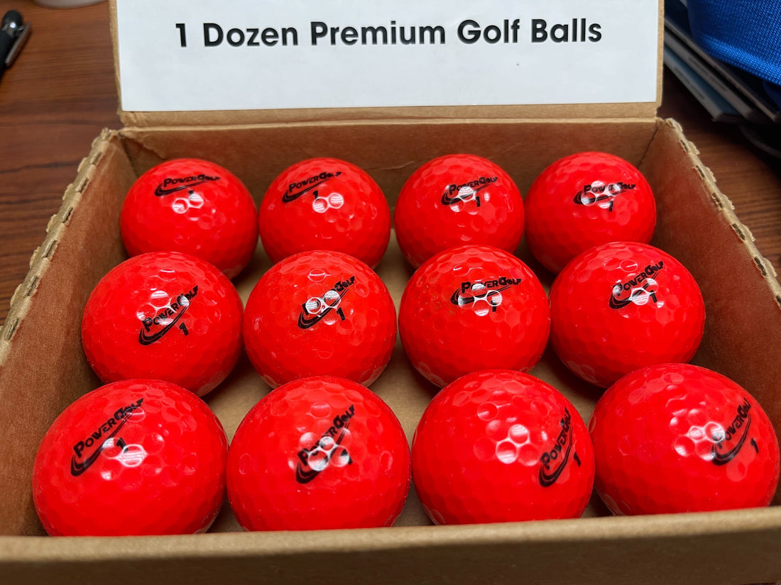 PowerGolf Ball Premium Dozen – Power2Golf Club Online Store