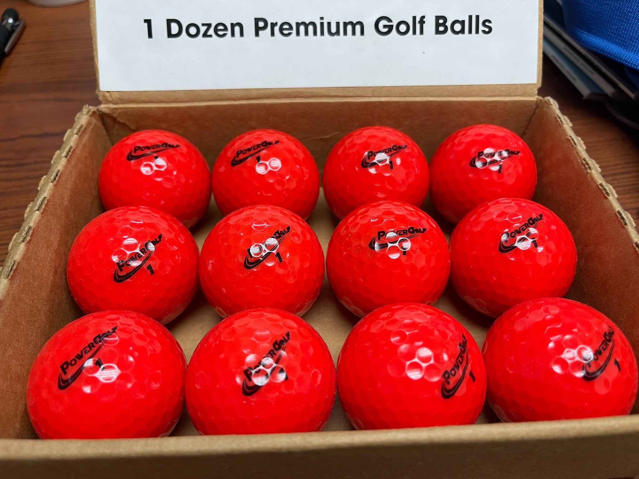 PowerGolf Ball Premium Dozen – Power2Golf Club Online Store